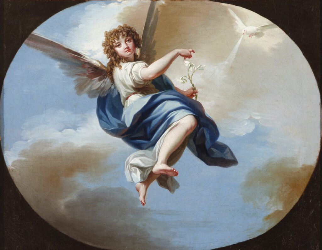 Los Arcángeles y el Ángel de la Guarda de Zacarías González Velázquez ...